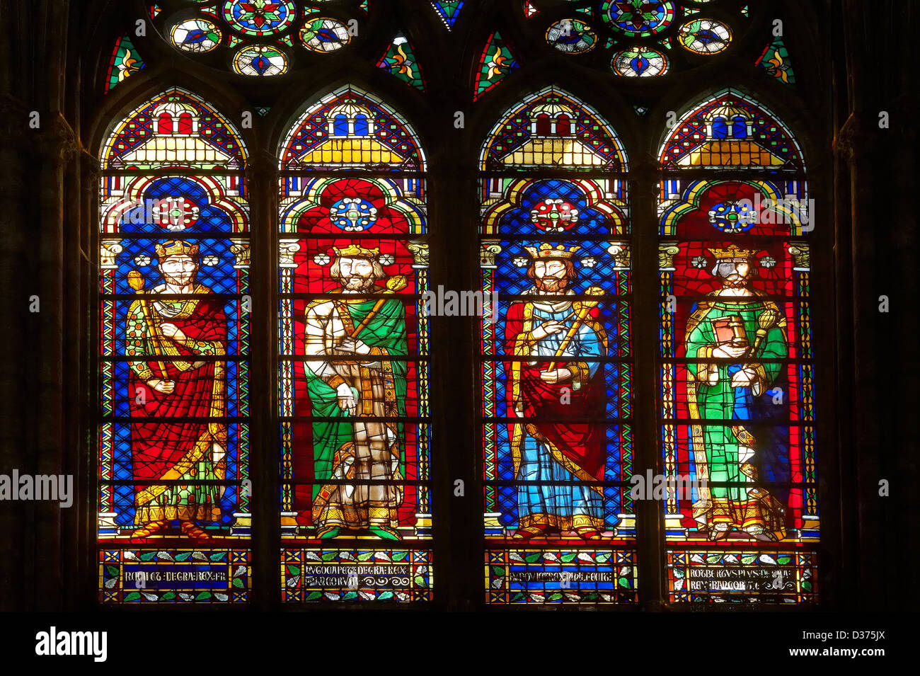 Gothic stained glass windows images hi-res stock photography and images ...