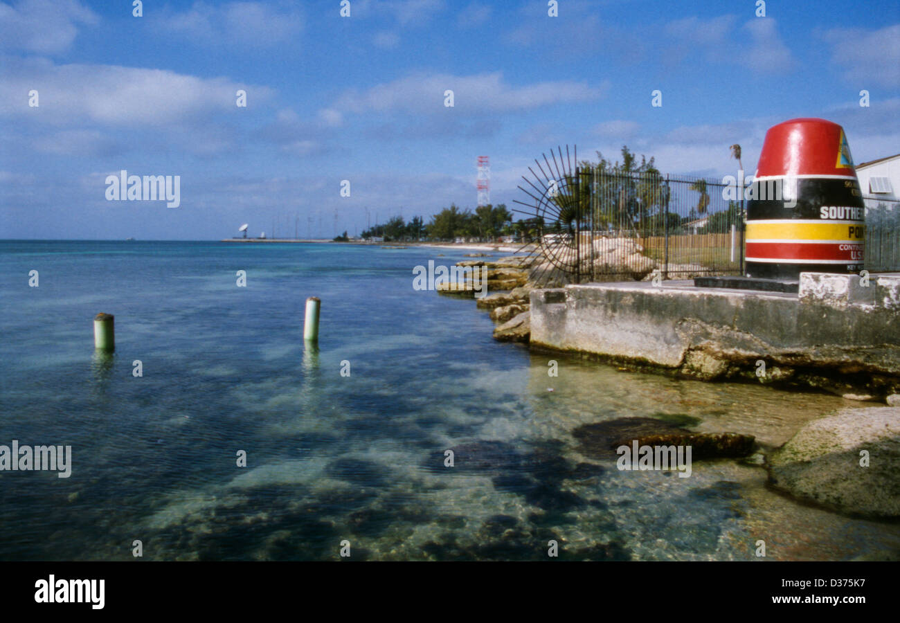 Southernmost Point in Key West, Florida, USA Stock Photo - Alamy