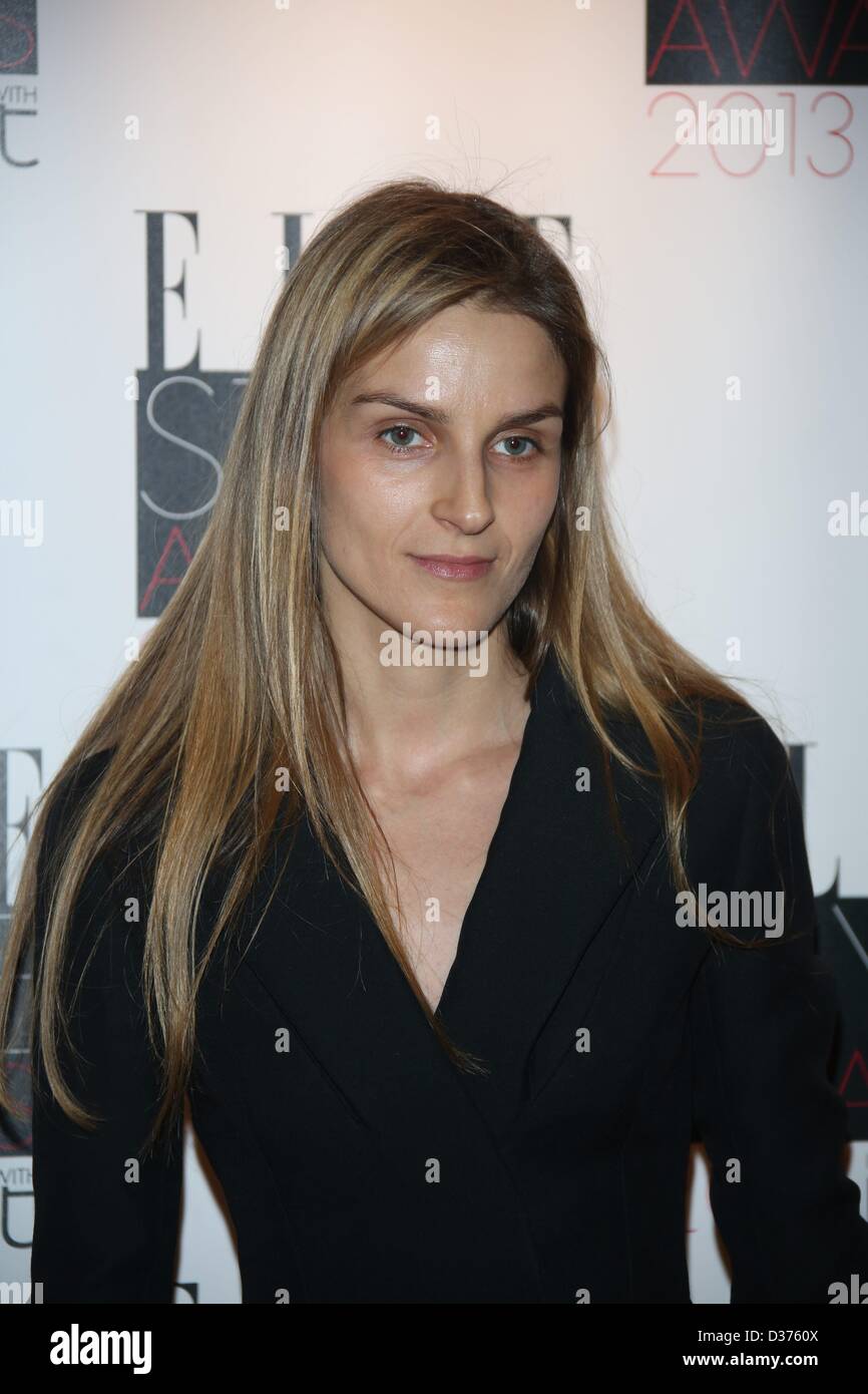 Actress Gaia Repossi arrives at the Elle Style Awards at The Savoy ...