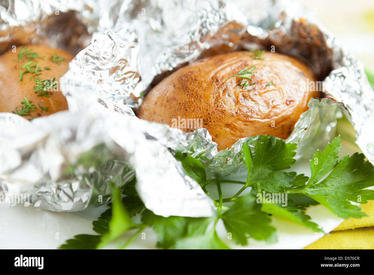 Jacket potato cooking hi-res stock photography and images - Alamy