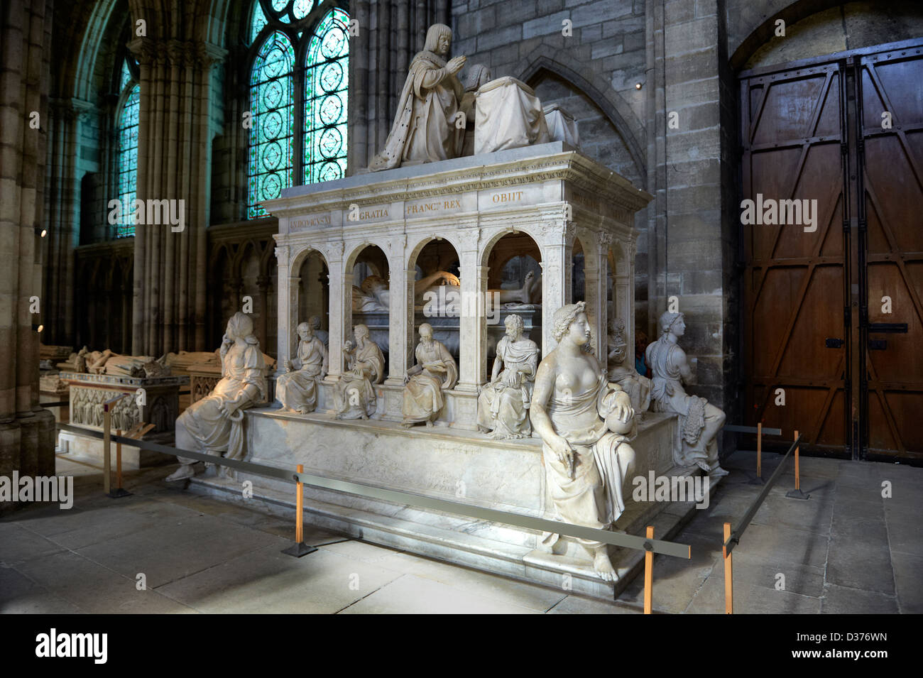 Tomb of Louis XII (1462 - 1515) King of France 1498 to 1515 , Cathedral ...