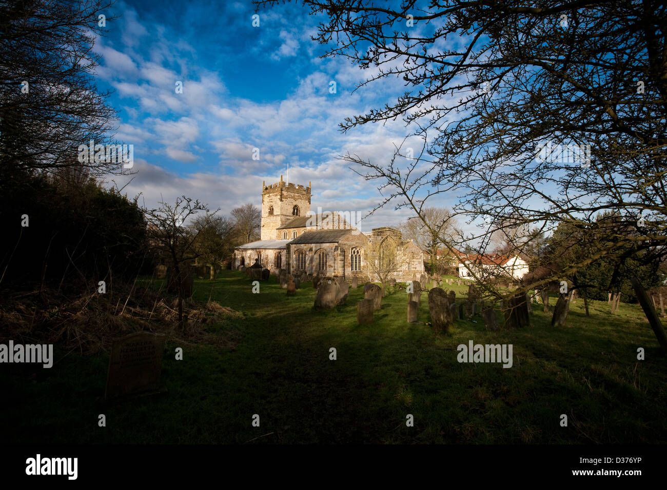 Sheriff Hutton Church Yorkshire Stock Photo - Alamy