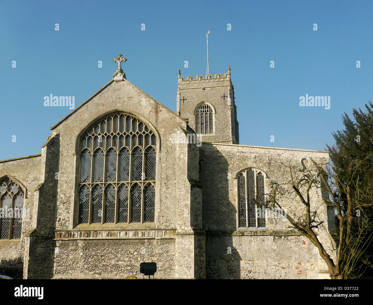 The twelfth century Church of Saint Michael in Framlingham, Suffolk, UK ...