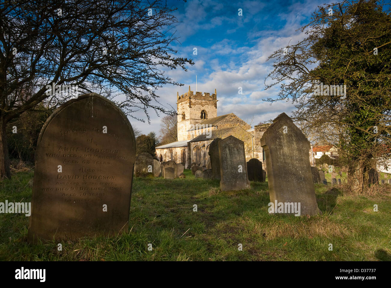Sheriff Hutton Church Yorkshire Stock Photo - Alamy
