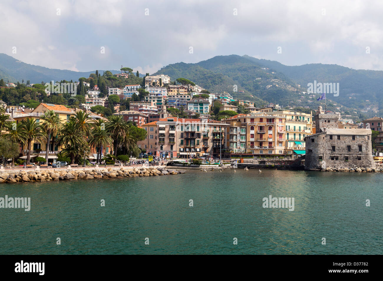 Rapallo- beautiful seaport in Italy Stock Photo - Alamy