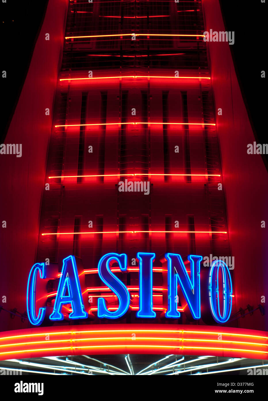 Casino light sign hi-res stock photography and images - Alamy