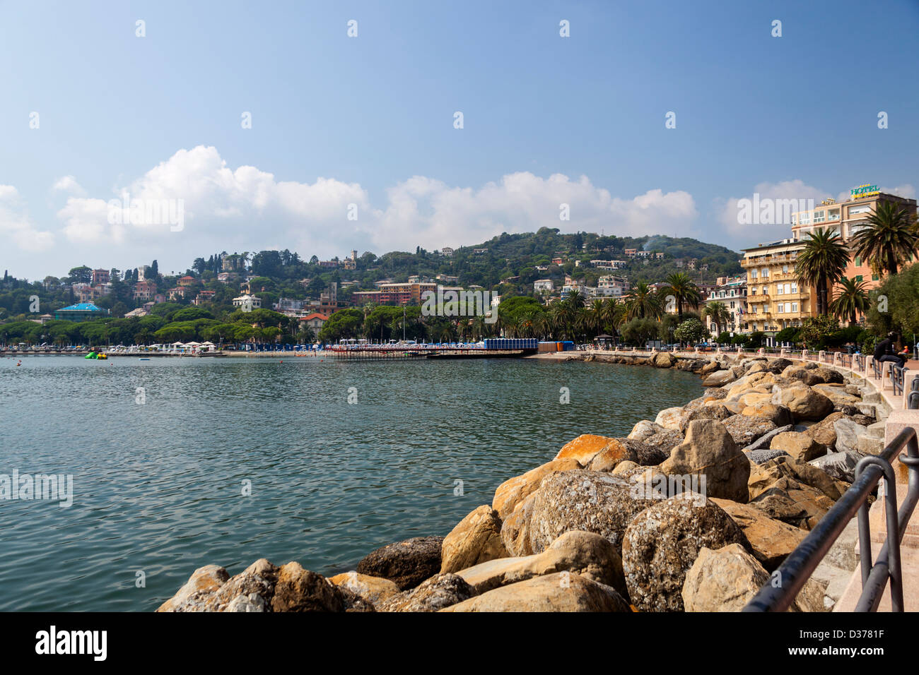 Rapallo- beautiful seaport in Italy Stock Photo - Alamy