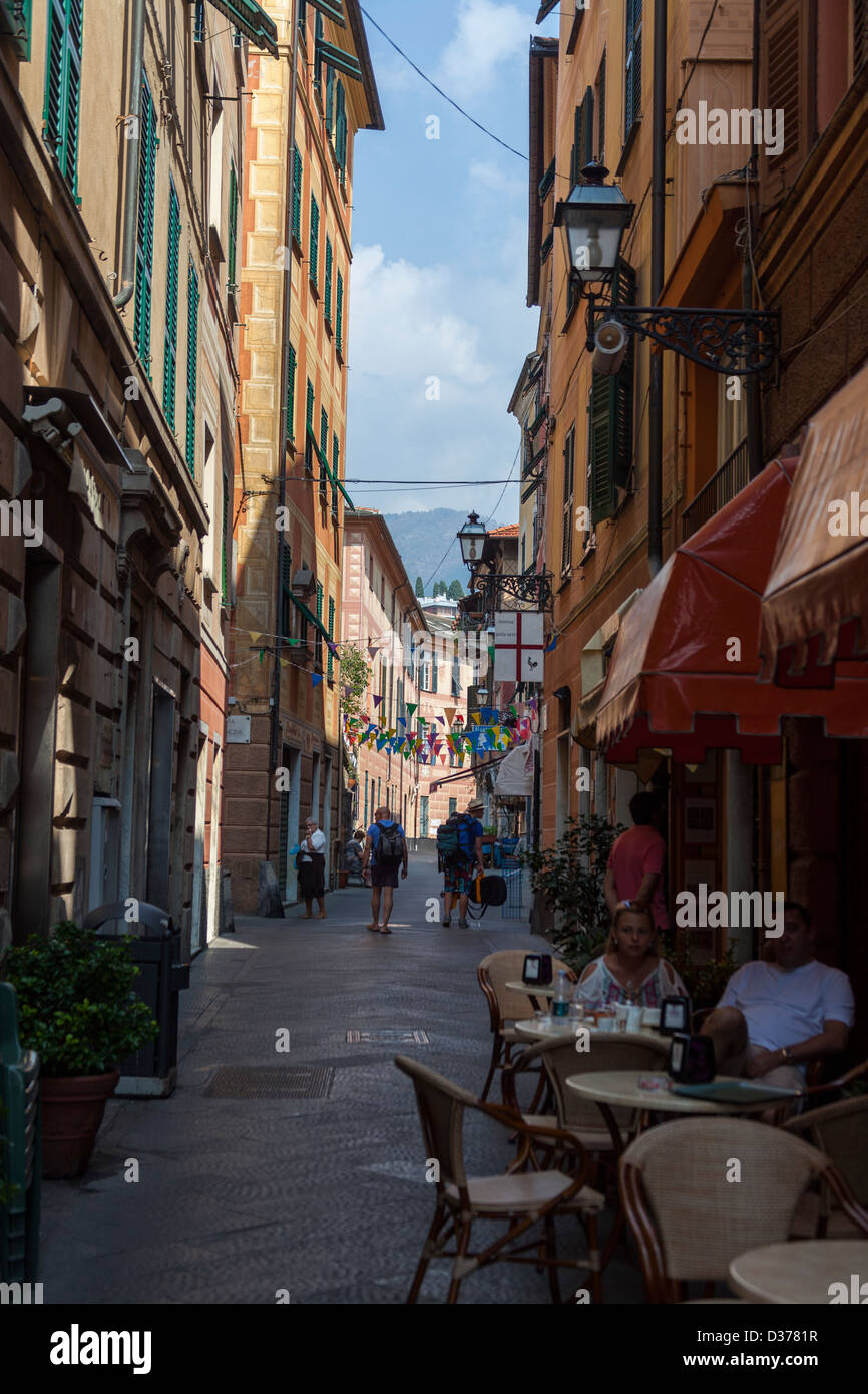 Rapallo- beautiful seaport in Italy Stock Photo - Alamy