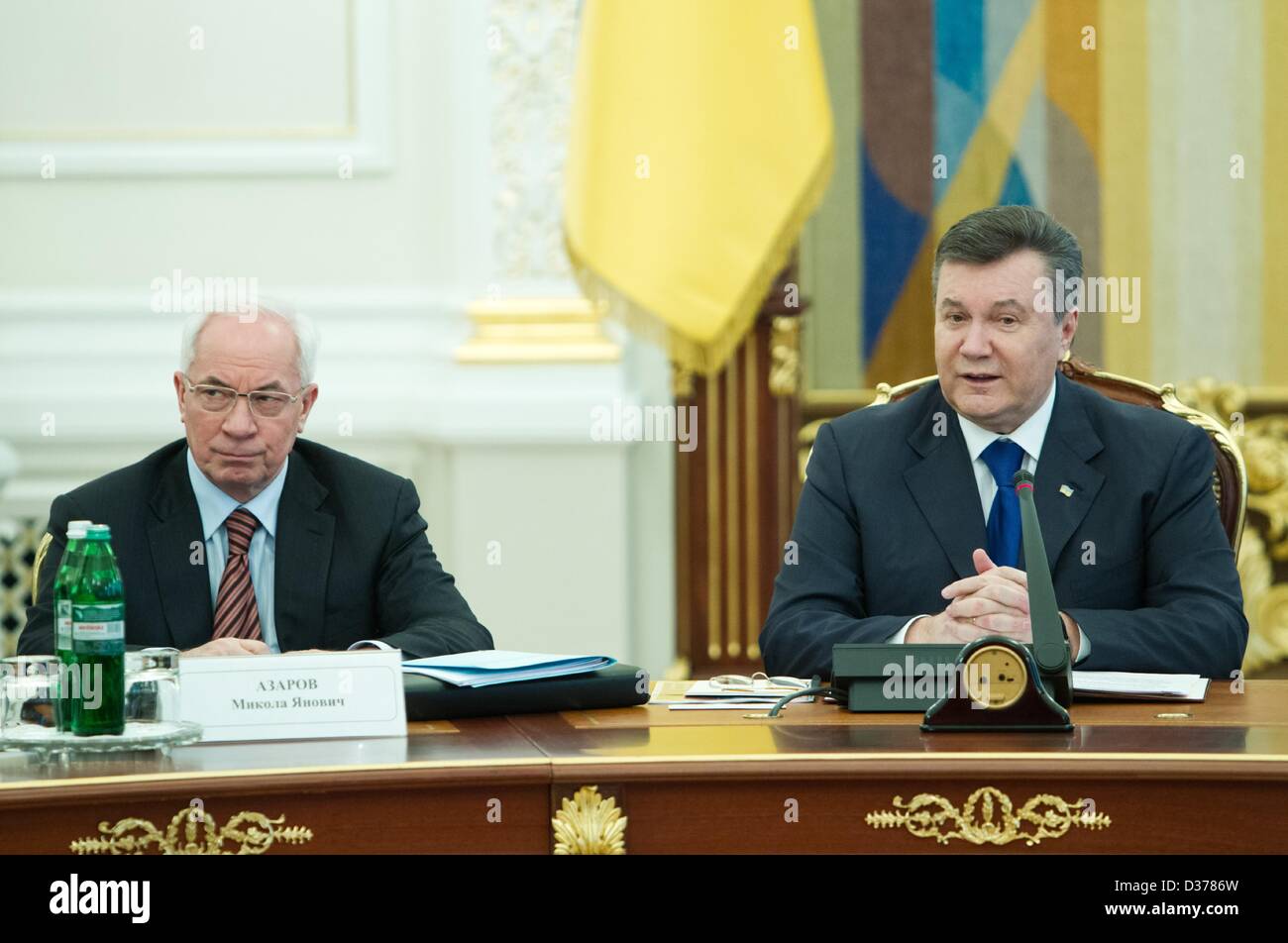 Feb. 8, 2013 - Kiev, Ukraine - February 08,2013.Kiev,Ukraine.Pictured ...