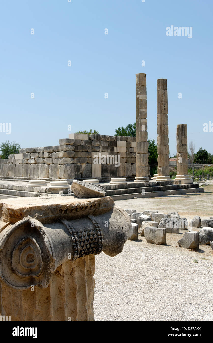 Letoon Turkey. Ancient Lycian pilgrimage sacred cult centre dedicated ...