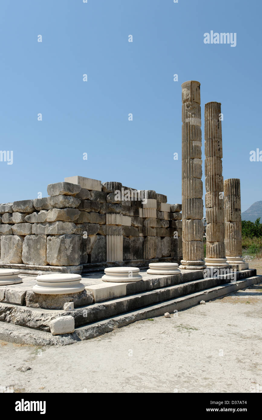 Letoon Turkey. Ancient Lycian pilgrimage sacred cult centre dedicated ...