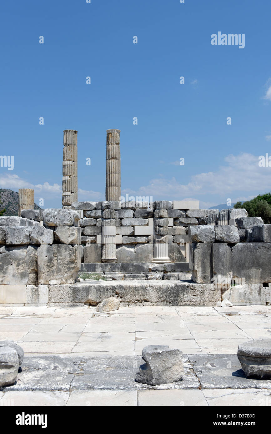 Letoon Turkey. Ancient Lycian pilgrimage sacred cult centre dedicated ...