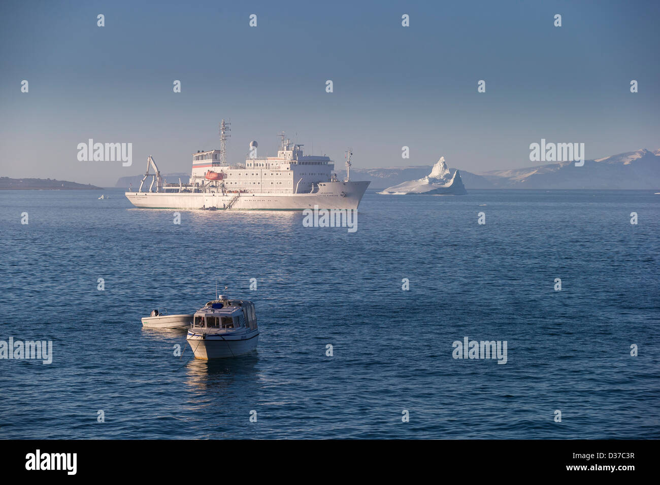 The Akademik Sergey Vavilov -Russian research vessel built in 1988 ...