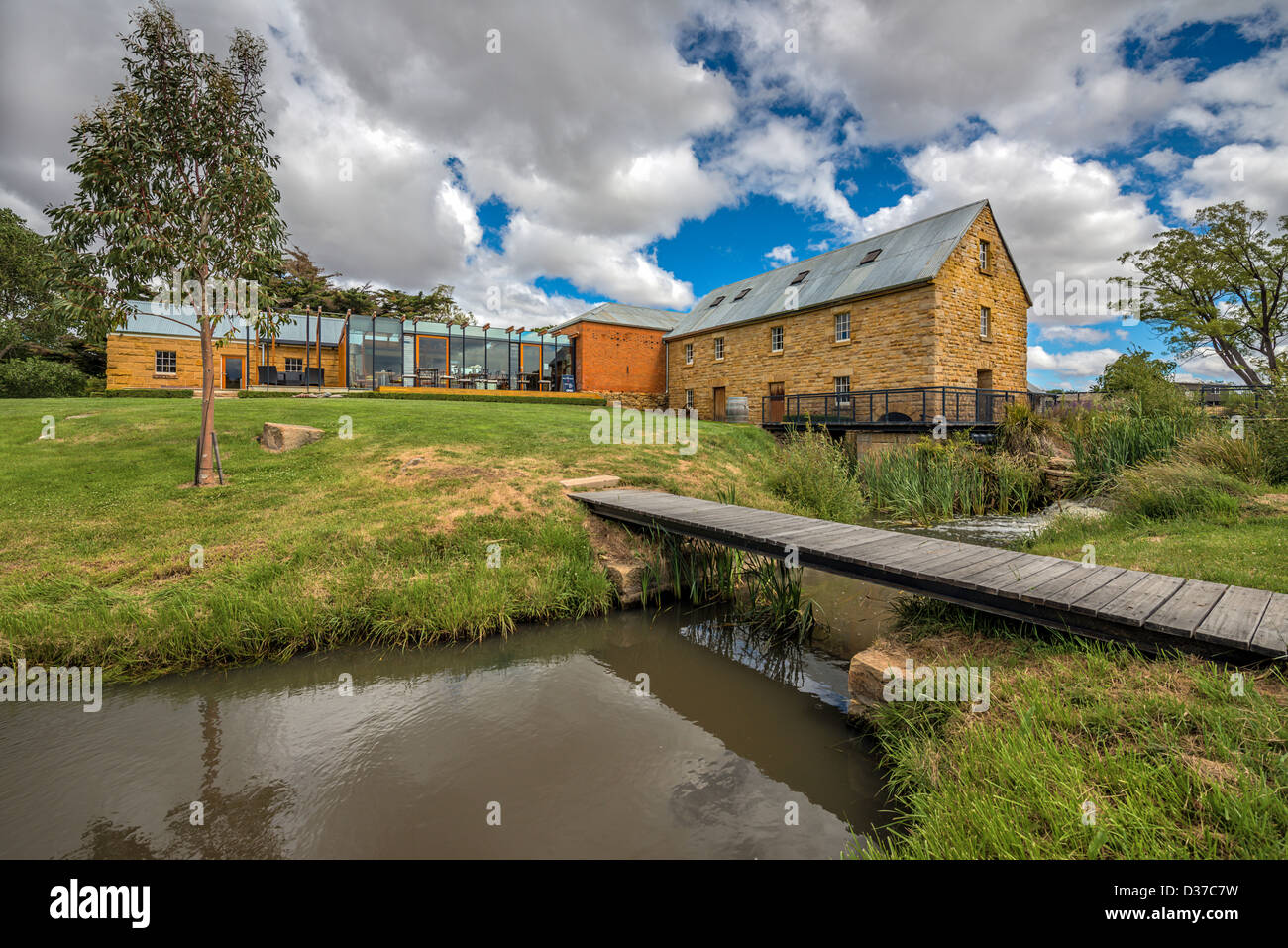 The historic Nant whisky distillery near Bothwell Tasmania Stock Photo ...