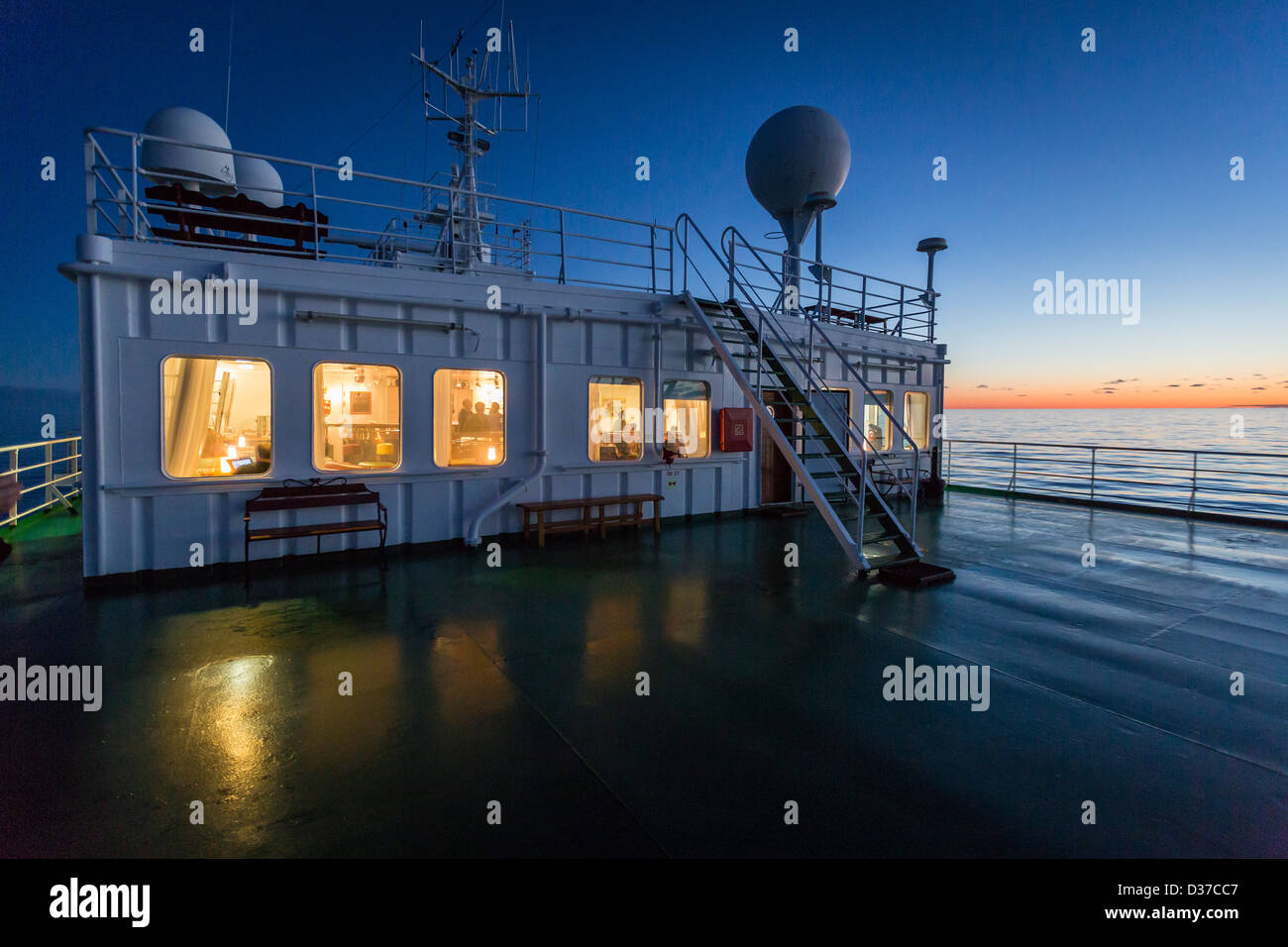 Cruise ship. The Akademik Sergey Vavilov-Russian research vessel built ...