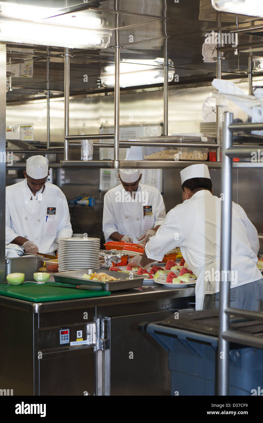 Ship kitchen galley hi-res stock photography and images - Alamy