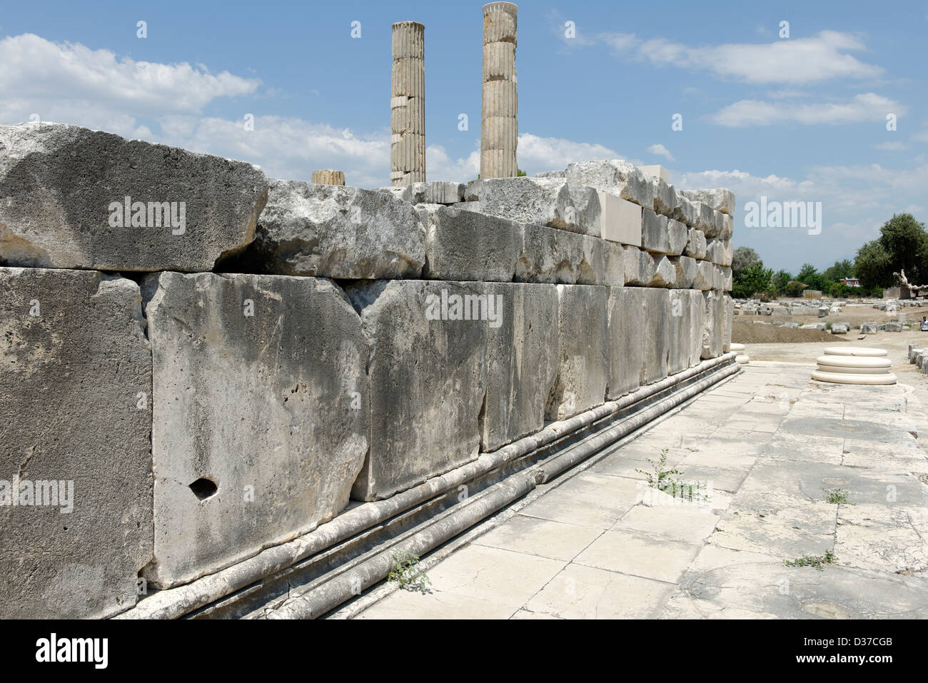 Letoon Turkey. Ancient Lycian pilgrimage sacred cult centre dedicated ...