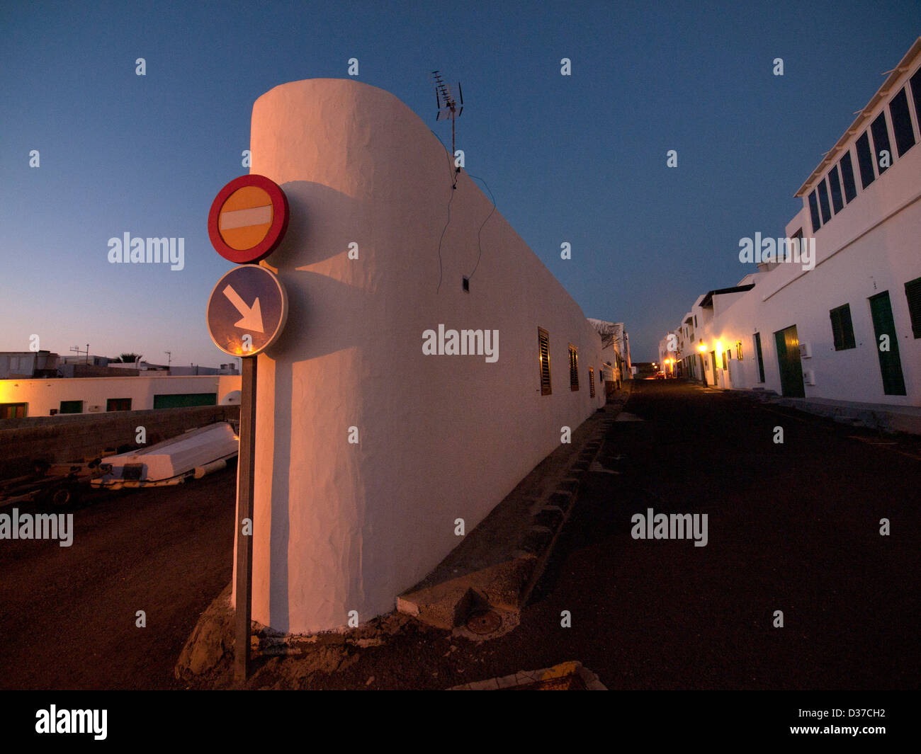 Lanzarote street lights hi-res stock photography and images - Alamy