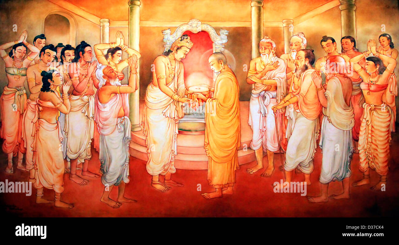 Picture in the Temple Stock Photo - Alamy