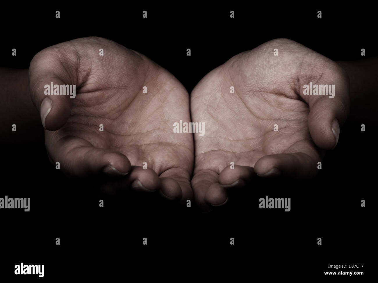 Female hands as if holding something Stock Photo - Alamy