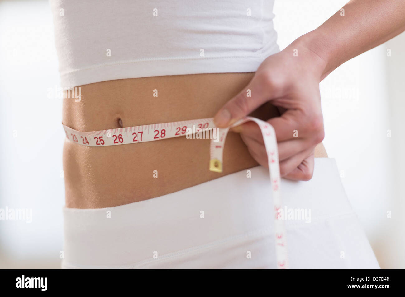 Tape measure waist hi-res stock photography and images - Alamy