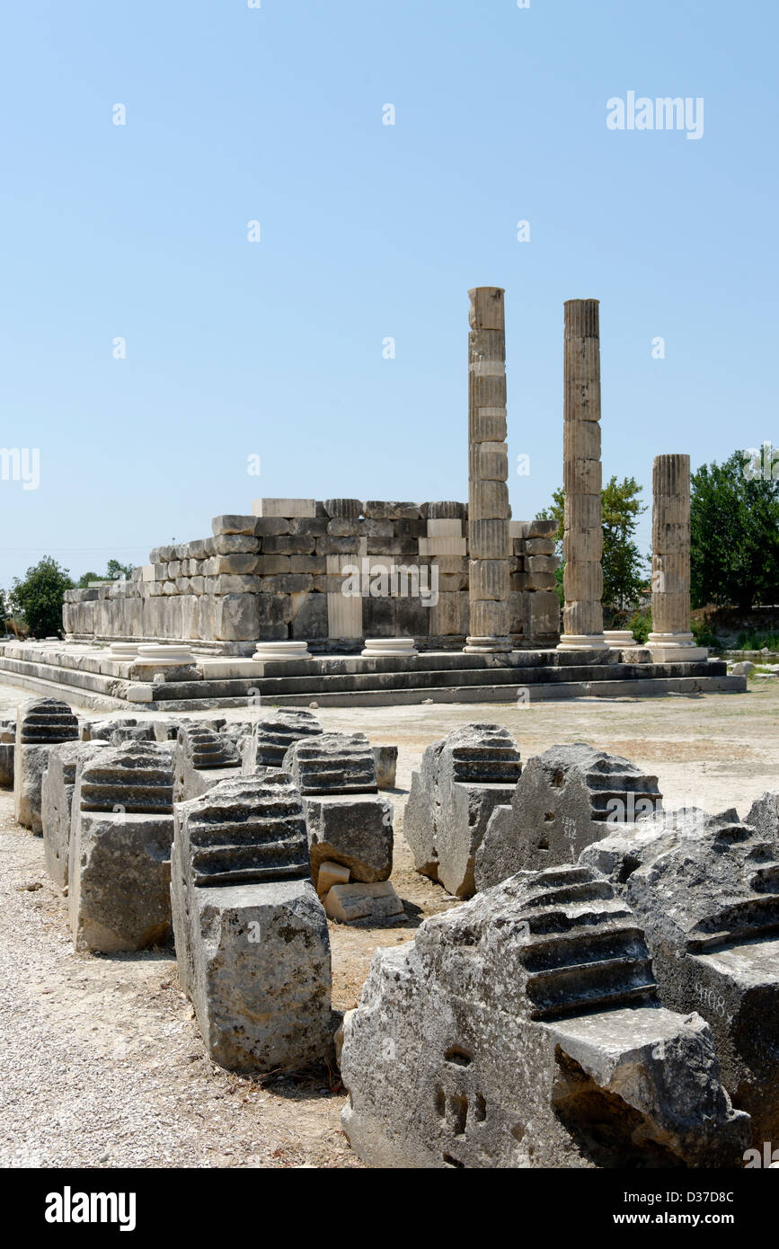 Letoon Turkey. Ancient Lycian pilgrimage sacred cult centre dedicated ...