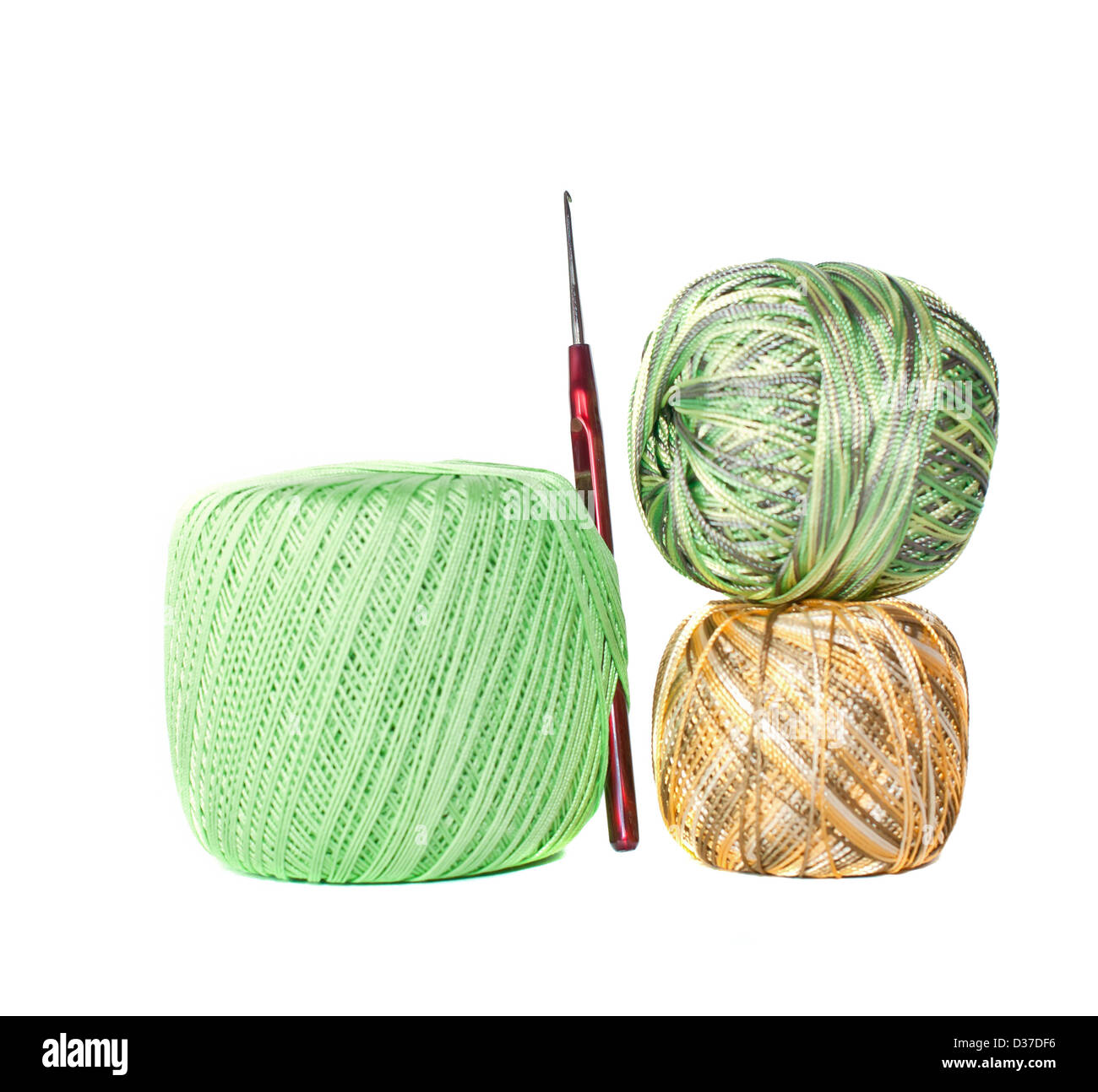 Woolen crochet Cut Out Stock Images & Pictures - Alamy