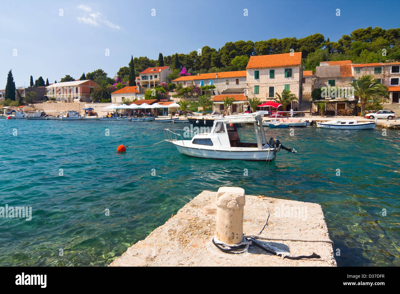 Maslinica, Solta Island, Croatia Stock Photo - Alamy
