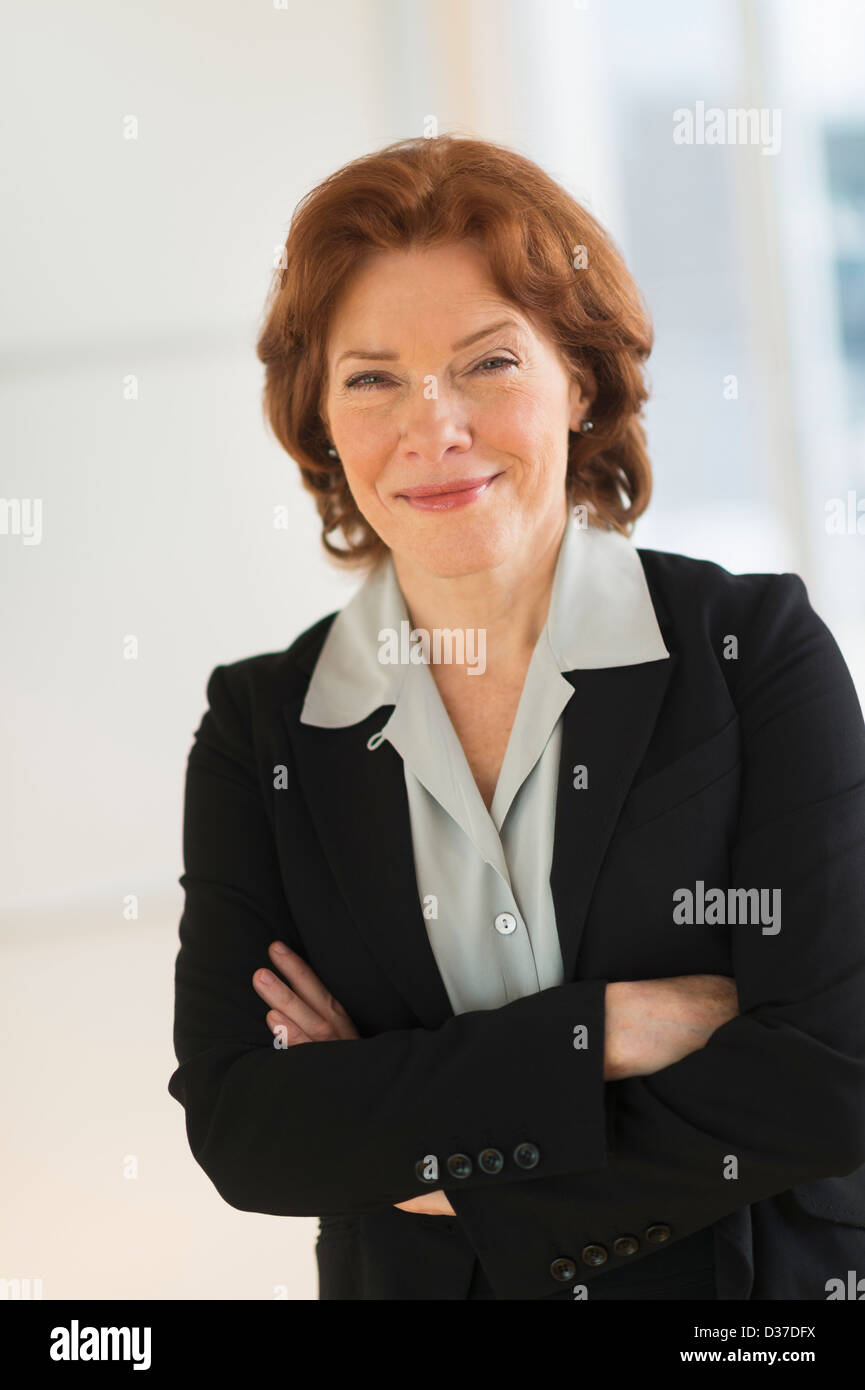 Portrait businesswoman senior hi-res stock photography and images - Alamy