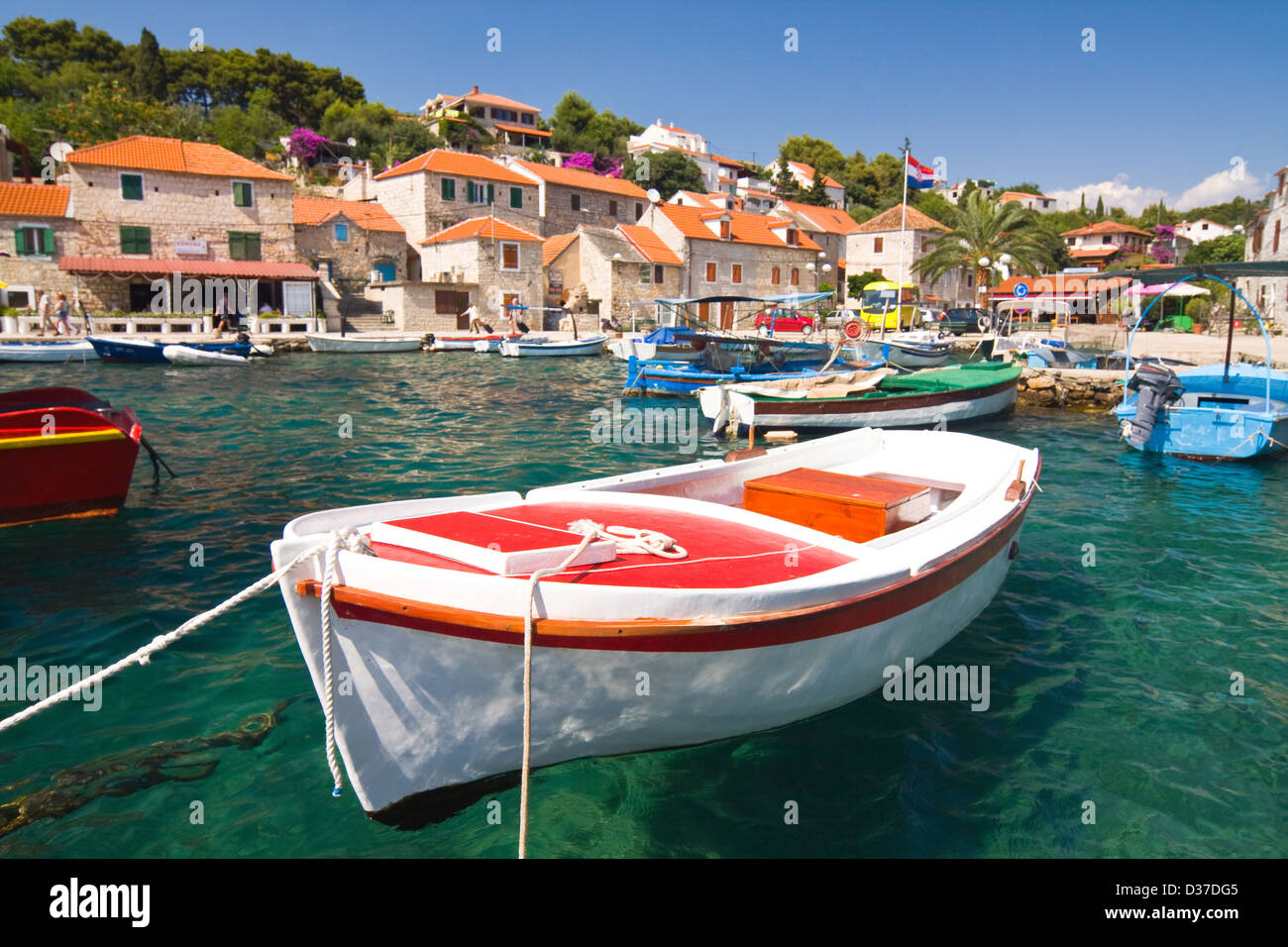 Maslinica, Solta Island, Croatia Stock Photo - Alamy