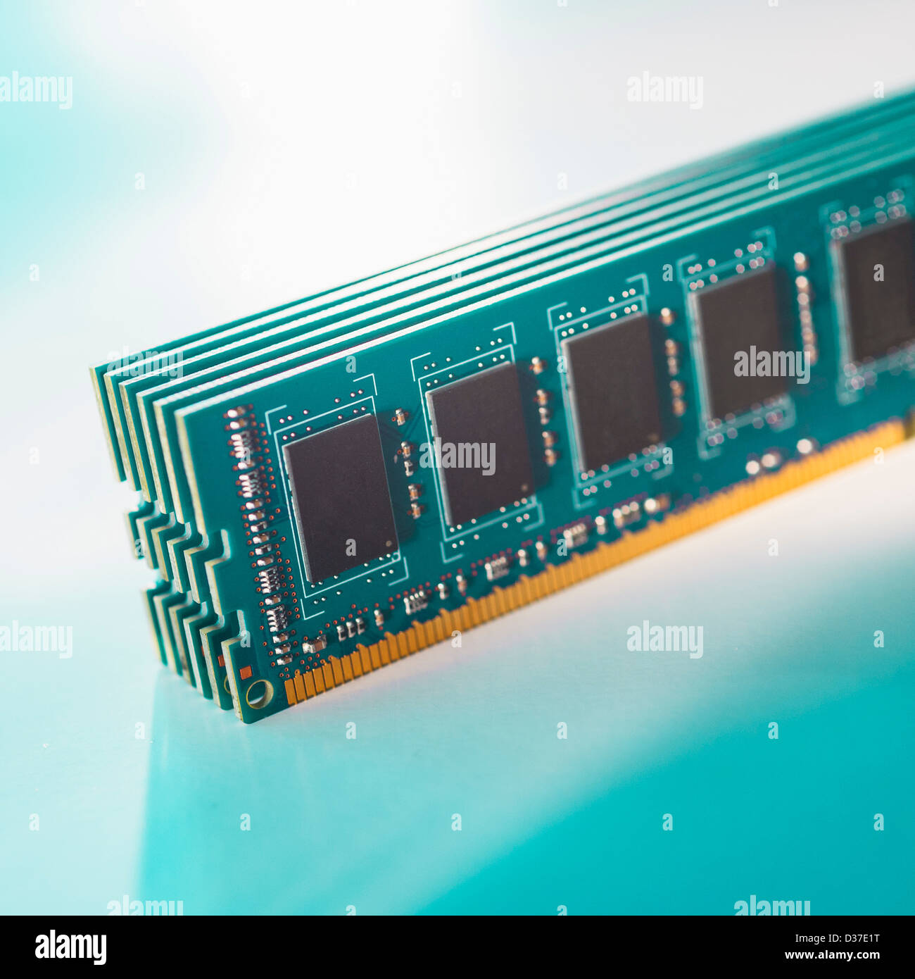 Studio shot of computer chips Stock Photo - Alamy