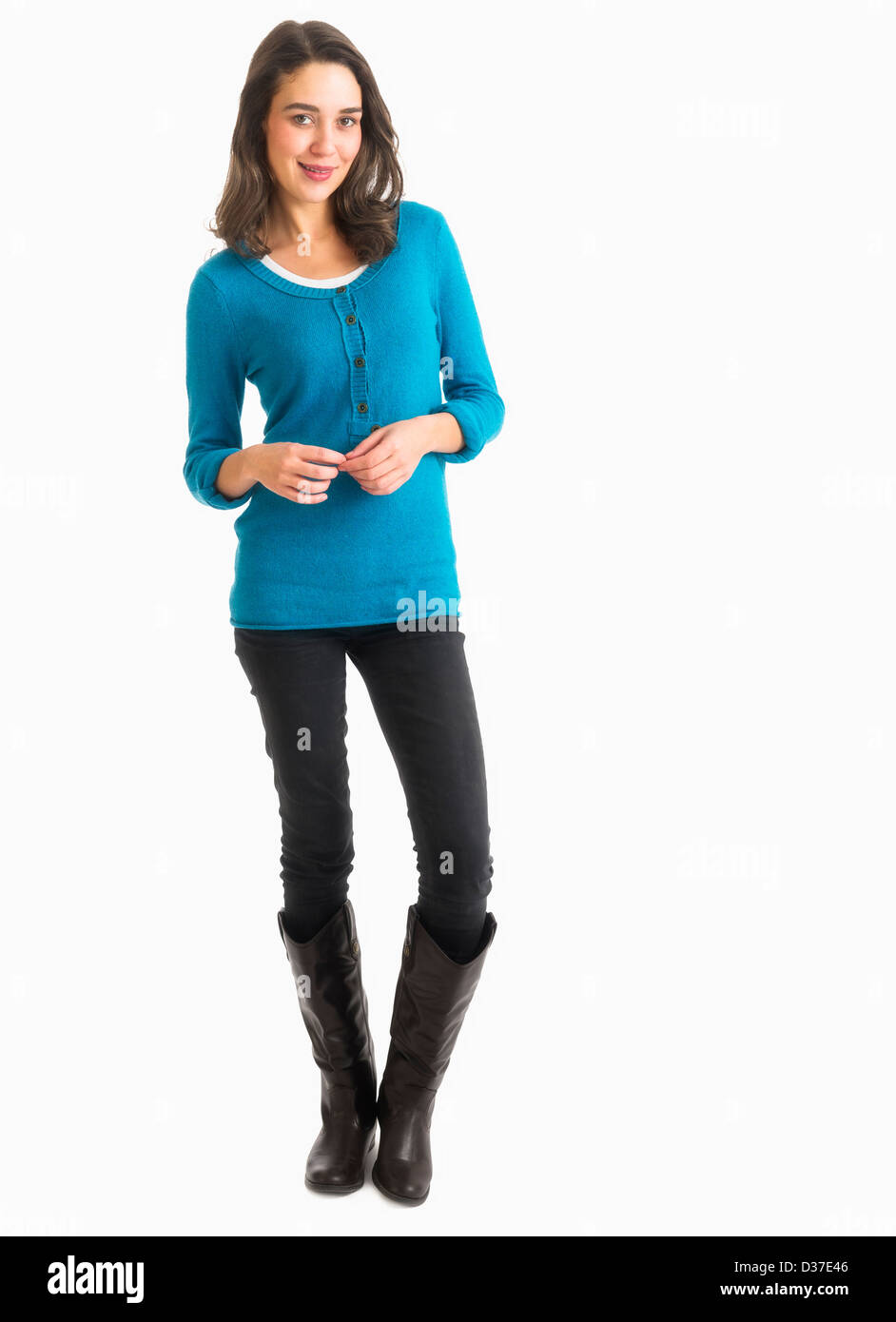 Vertical shot young brown Cut Out Stock Images & Pictures - Alamy