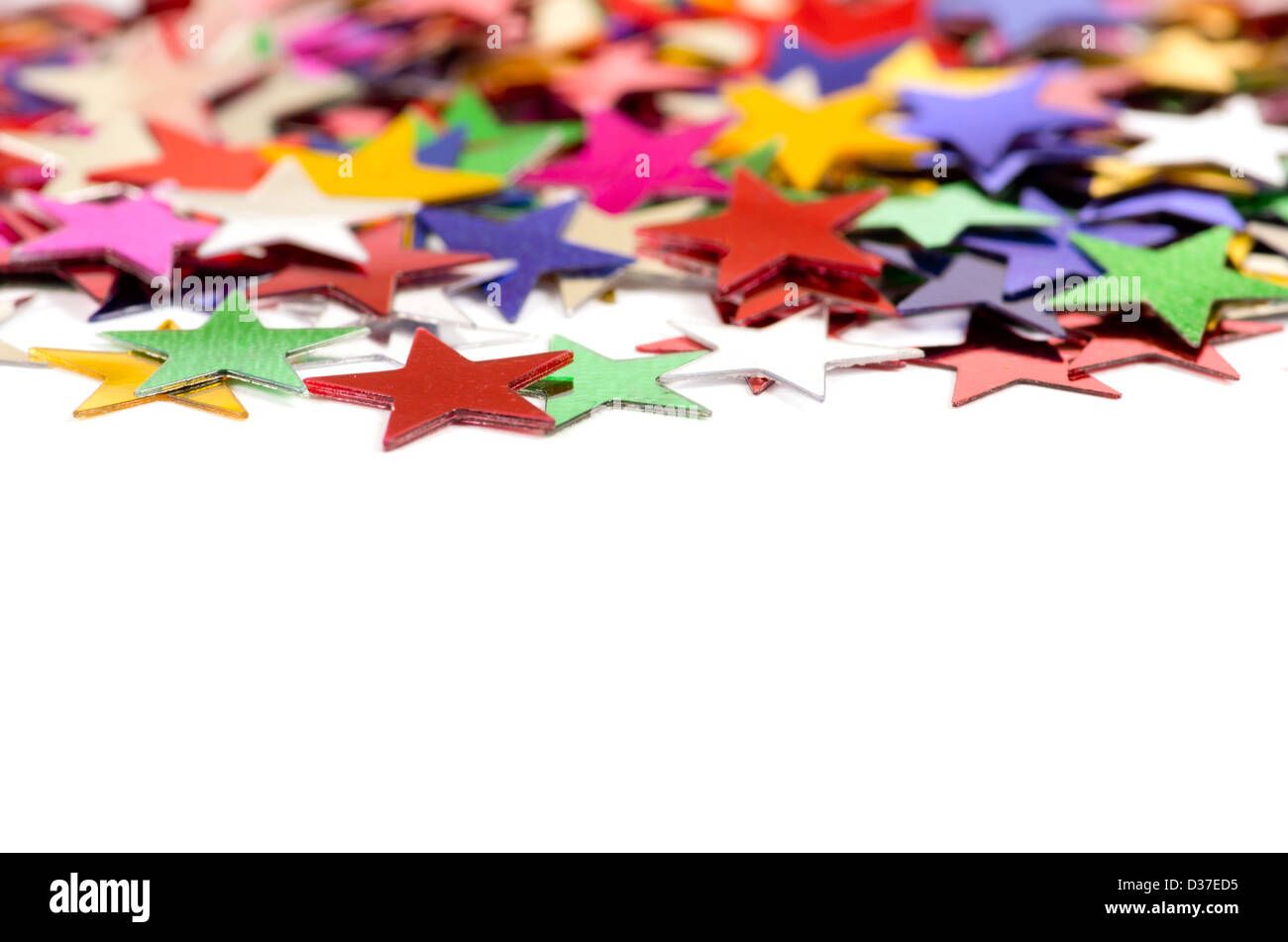 Colored stars background for your text over white Stock Photo - Alamy