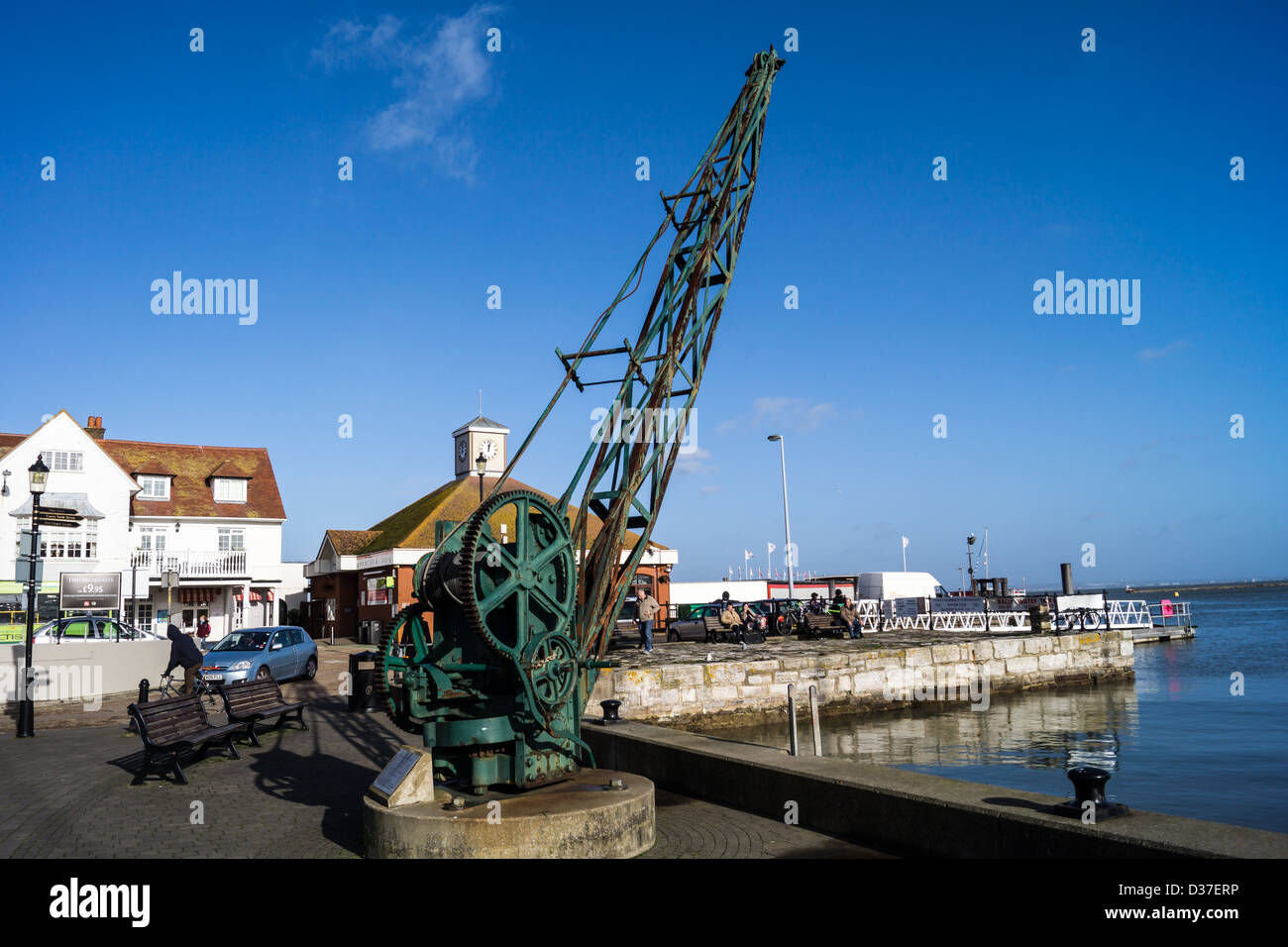 Winch crane hi-res stock photography and images - Alamy