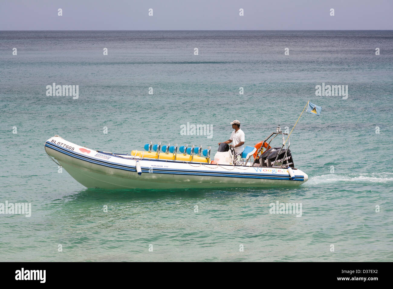 Rib with outboard motor hi-res stock photography and images - Alamy