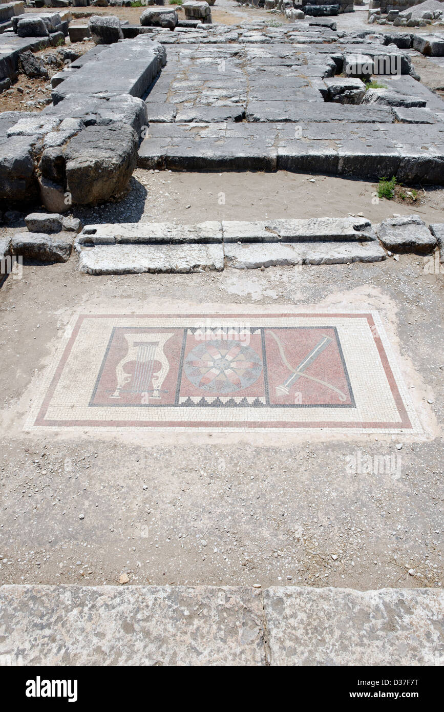 Letoon Turkey. Ancient Lycian pilgrimage sacred cult centre dedicated ...