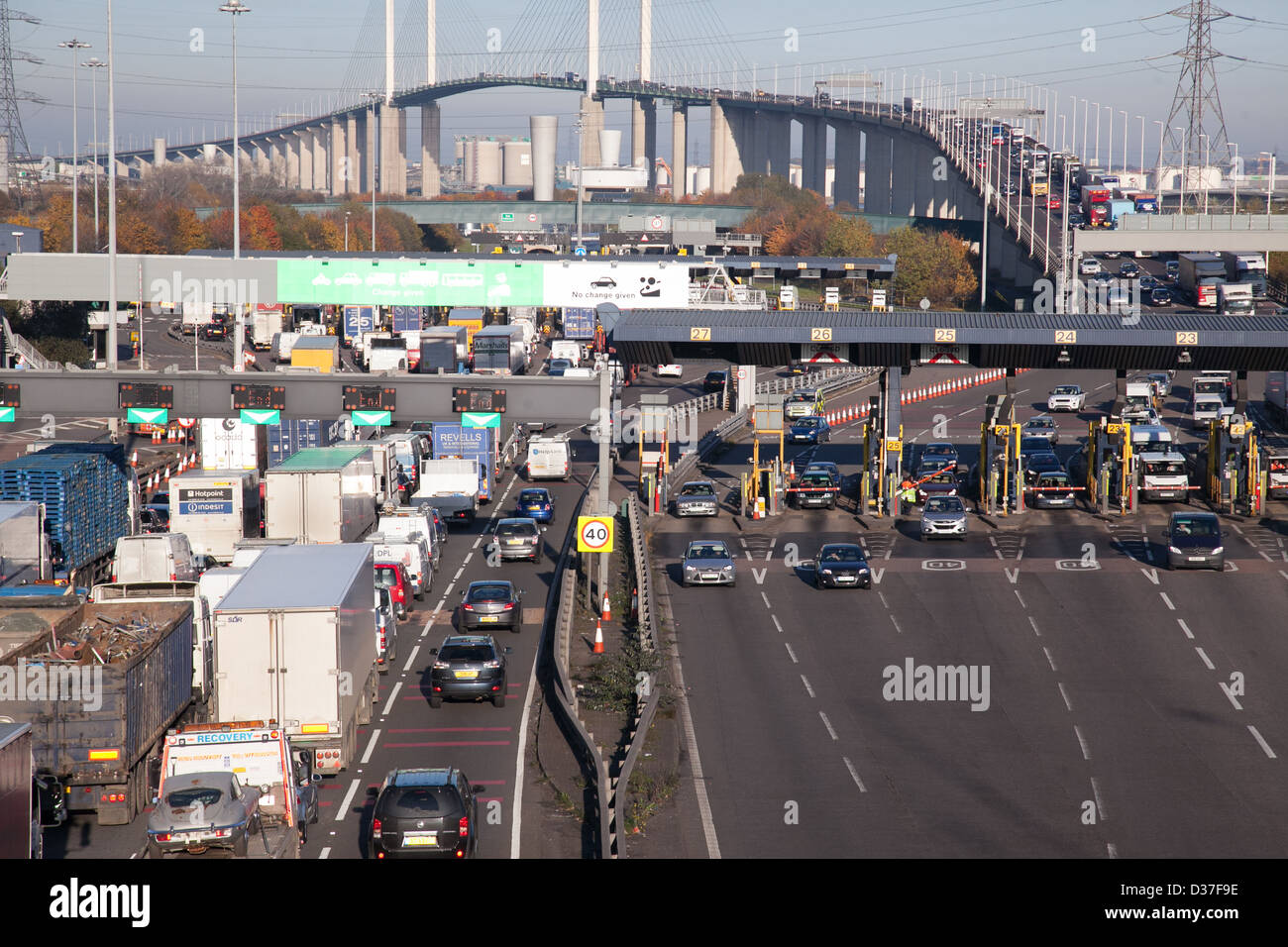 Dartford crossing bridge hi-res stock photography and images - Alamy