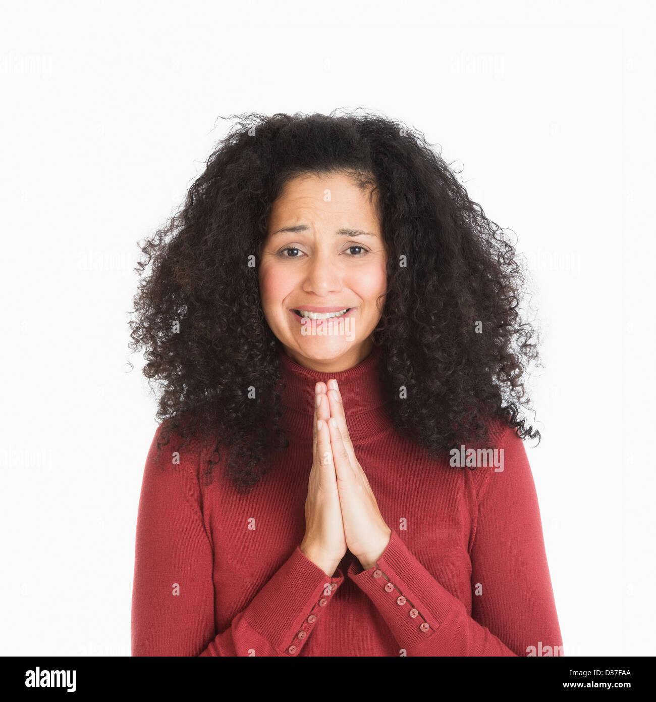 Prayer portrait hi-res stock photography and images - Alamy