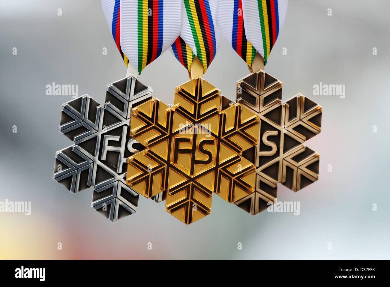 Fis medal pictured in schladming hi-res stock photography and images ...