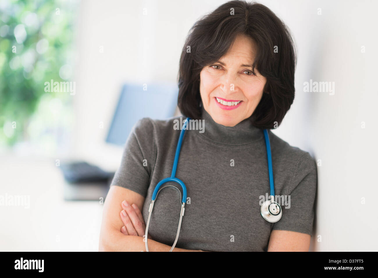 USA, New Jersey, Jersey City, Portrait of doctor Stock Photo - Alamy