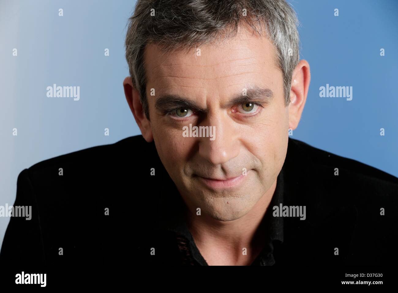 Author Wladimir Kaminer poses on the set of the MDR Talkshow "Riverboat ...