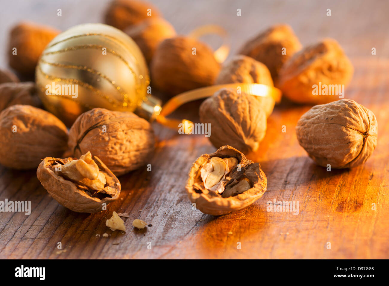 Walnut decoration hi-res stock photography and images - Alamy