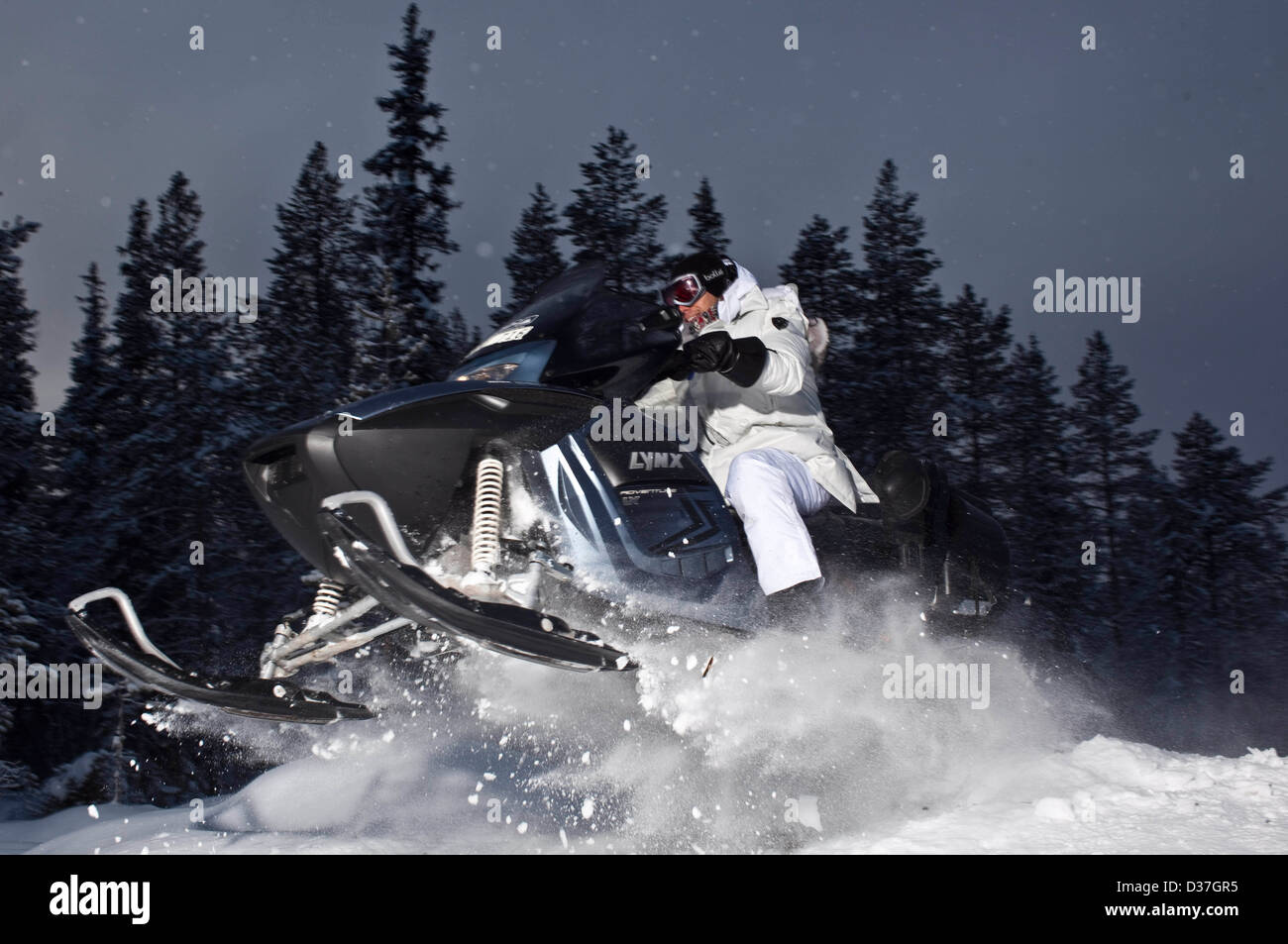 Snowmobile hi-res stock photography and images - Alamy