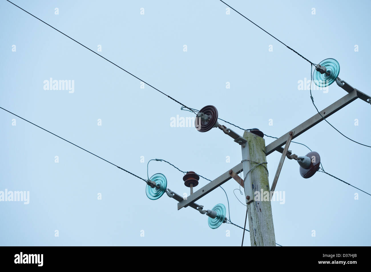 Power Line Communication Stock Photo - Alamy