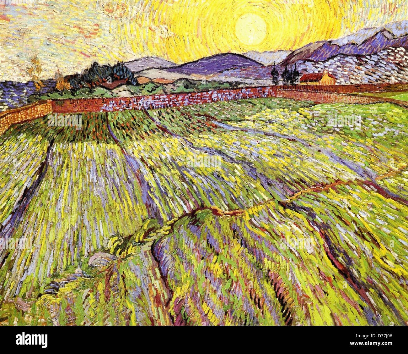 Vincent van Gogh, Fishing in the Spring. 1887. Post-Impressionism. Oil ...