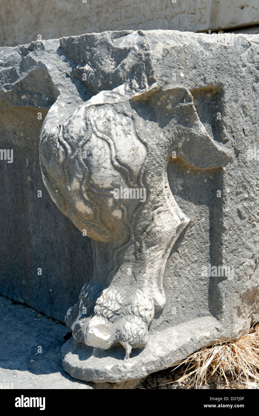 Letoon Turkey. Ancient Lycian pilgrimage sacred cult centre dedicated ...