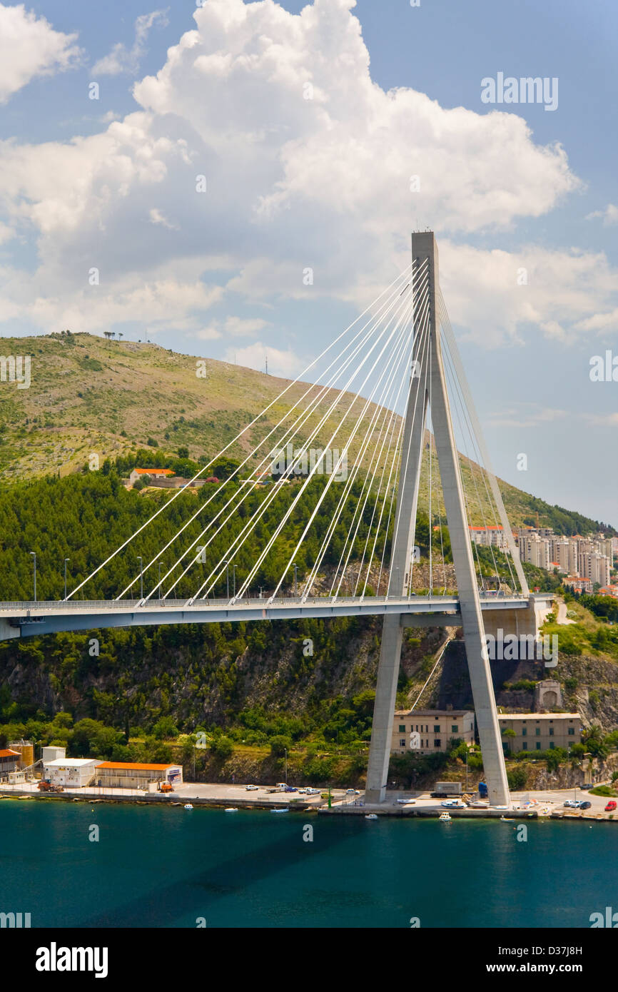 bridge in the coastal town of Dubrovnik in Croatia Stock Photo - Alamy