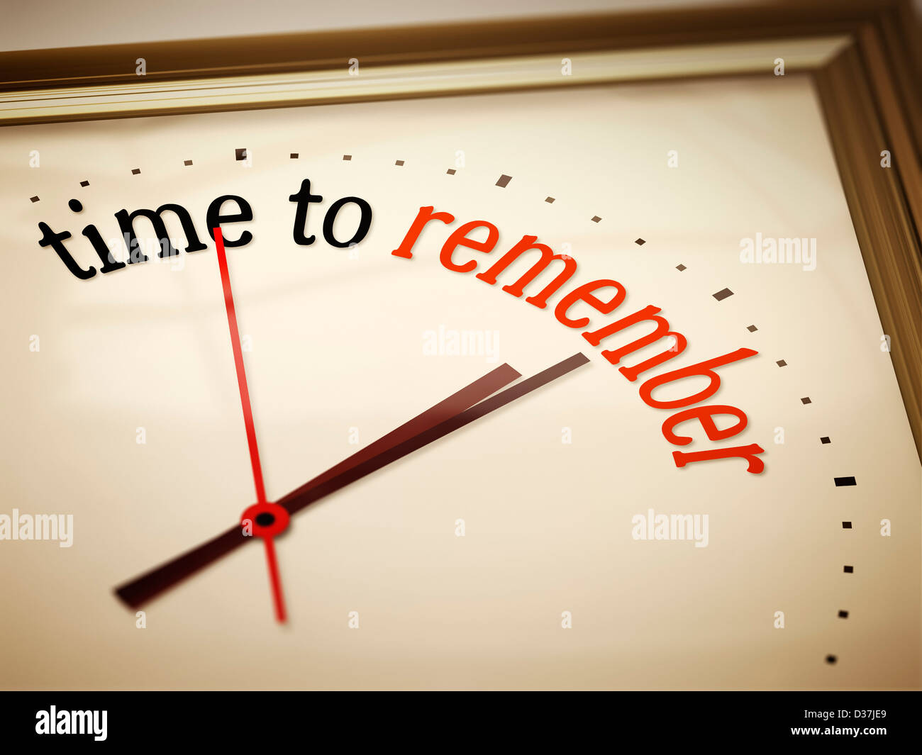 An image of a nice clock with time to remember Stock Photo - Alamy