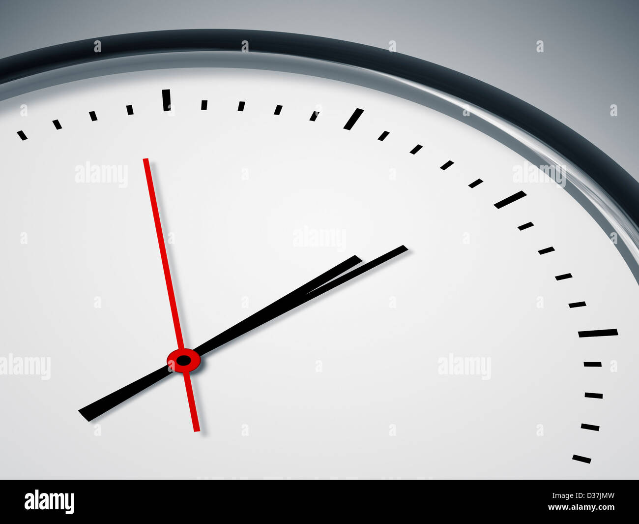 An image of a nice simple clock background Stock Photo - Alamy