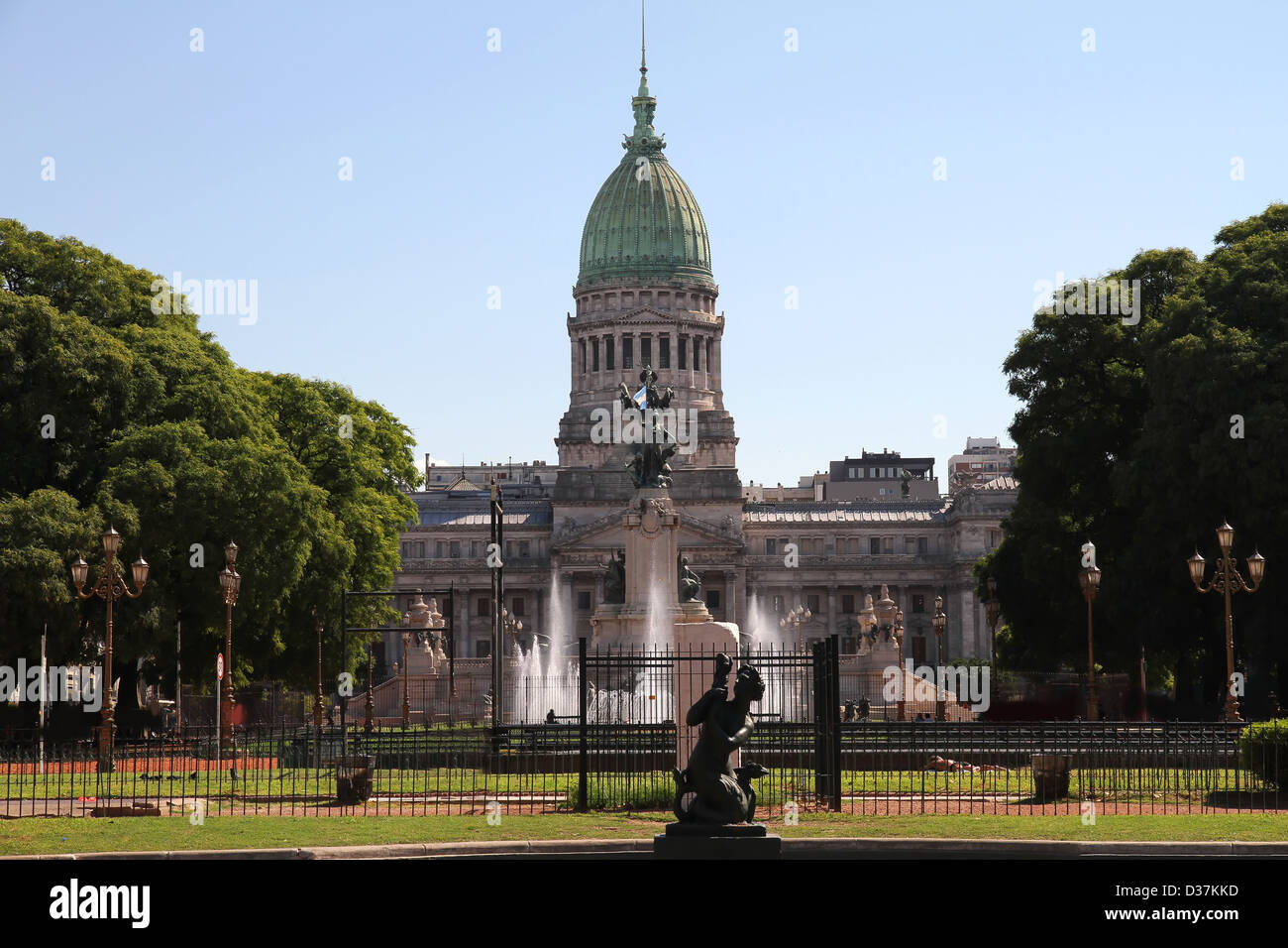 The Congress building in Buenos Aires, Argentina Stock Photo - Alamy